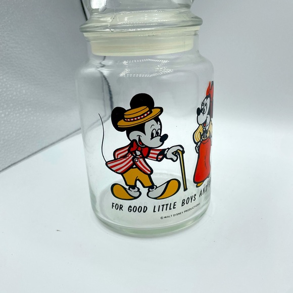 Disney | Dining | Vintage Walt Disney Jar With Lid | Poshmark
